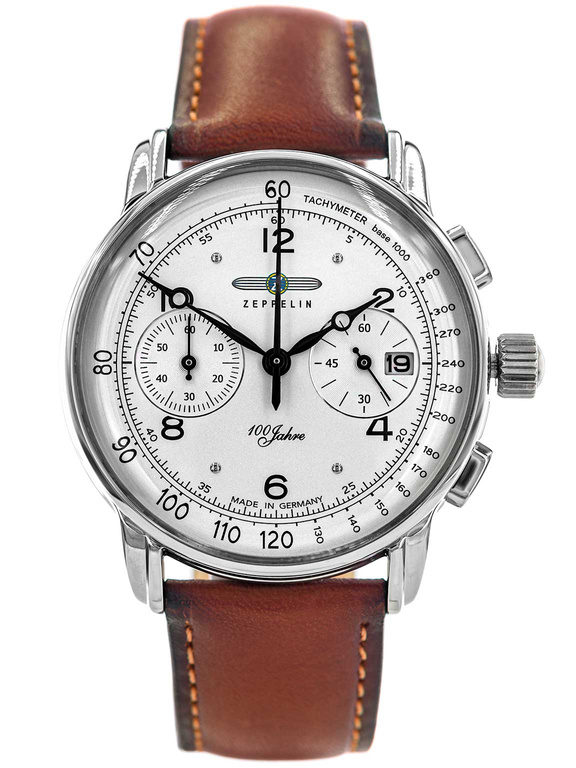 Zegarek Męski Zeppelin 100 Jahre 8676-1 - CrazyTime.pl