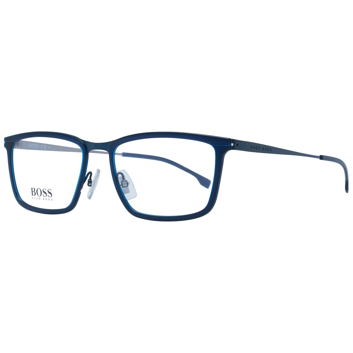 Okulary oprawki Męskie Boss BOSS1242 Niebieskie - CrazyTime.pl