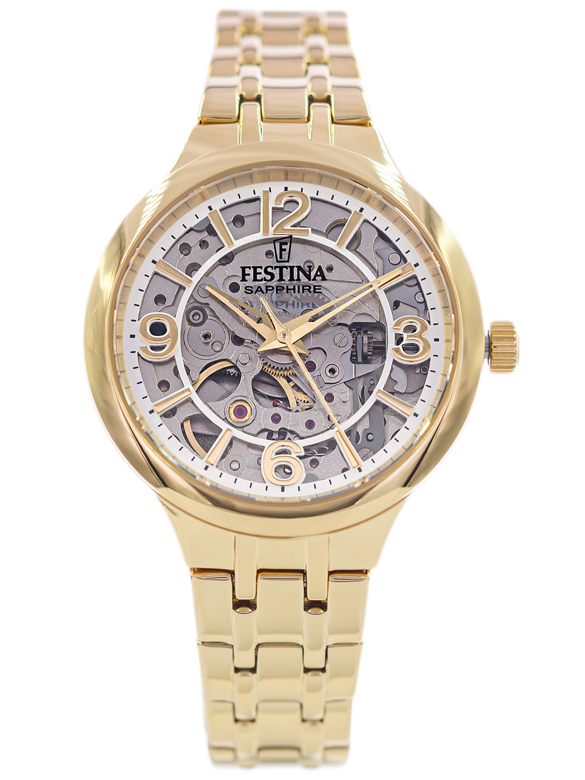 Zegarek Damski Festina Automatic Skeleton F20617/1 - CrazyTime.pl