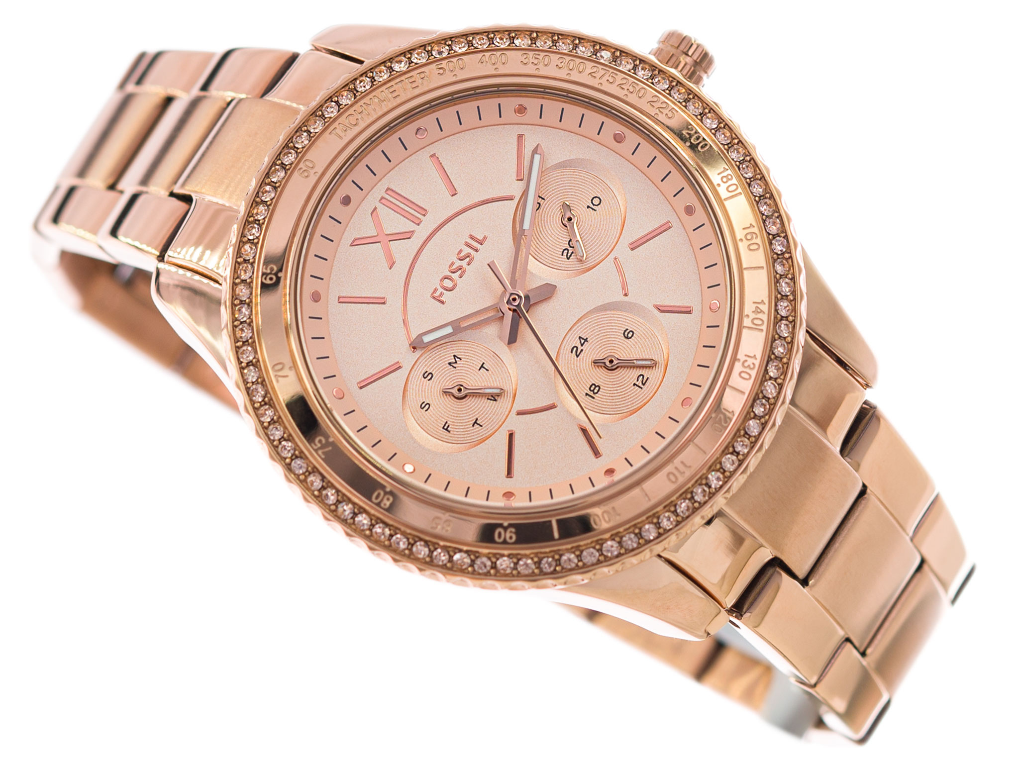 Zegarek Damski Fossil Stella ES5106 - CrazyTime.pl