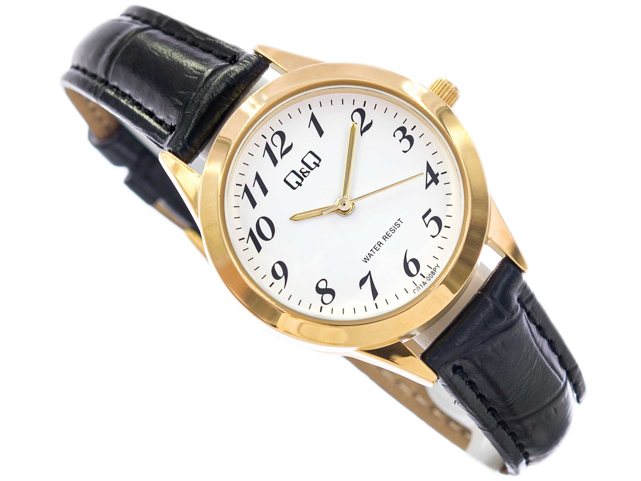 Zegarek Damski Q&Q C01A-008PY - CrazyTime.pl