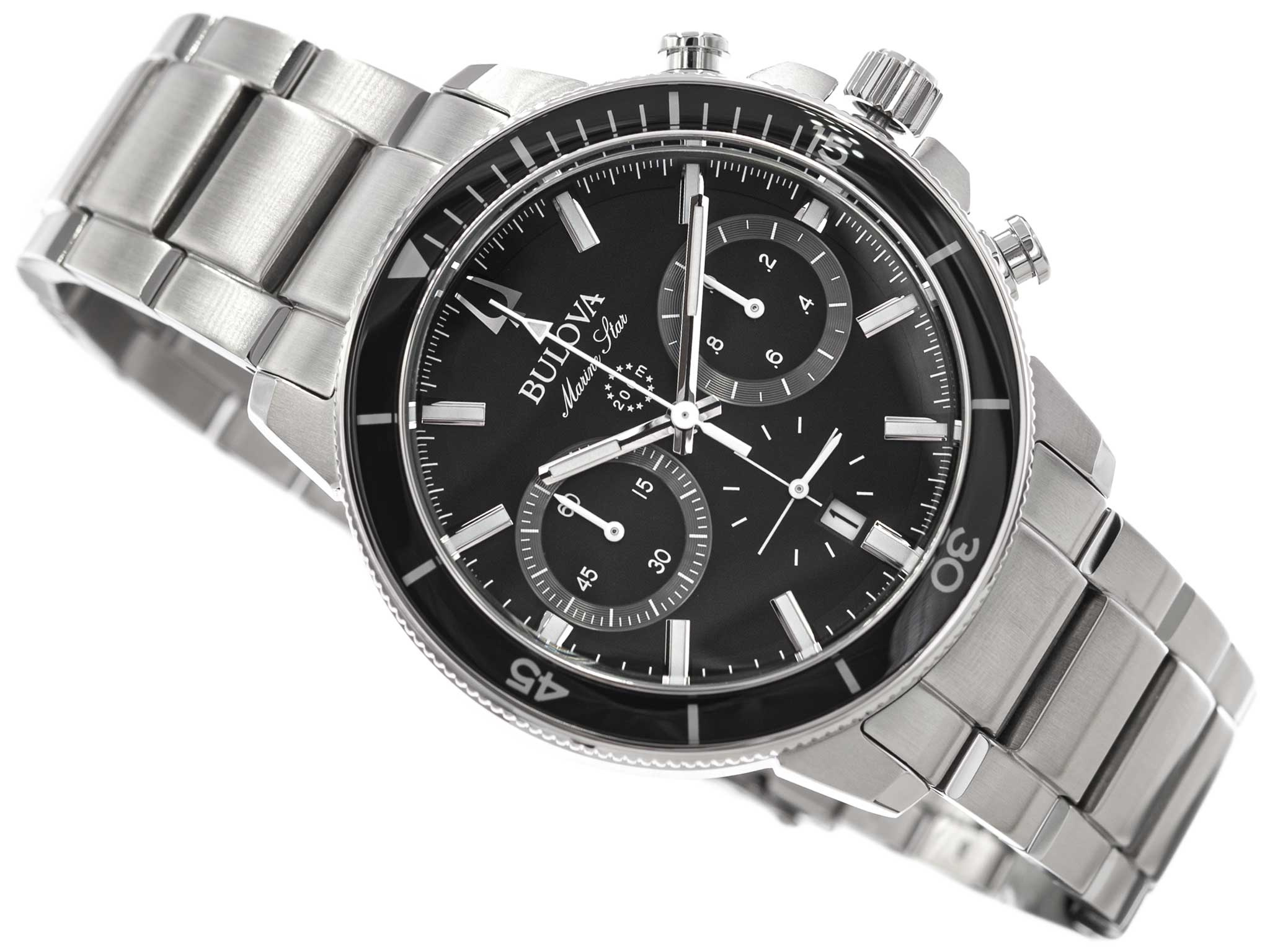 Zegarek Męski Bulova Marine Star Chronograph 96B272 - CrazyTime.pl