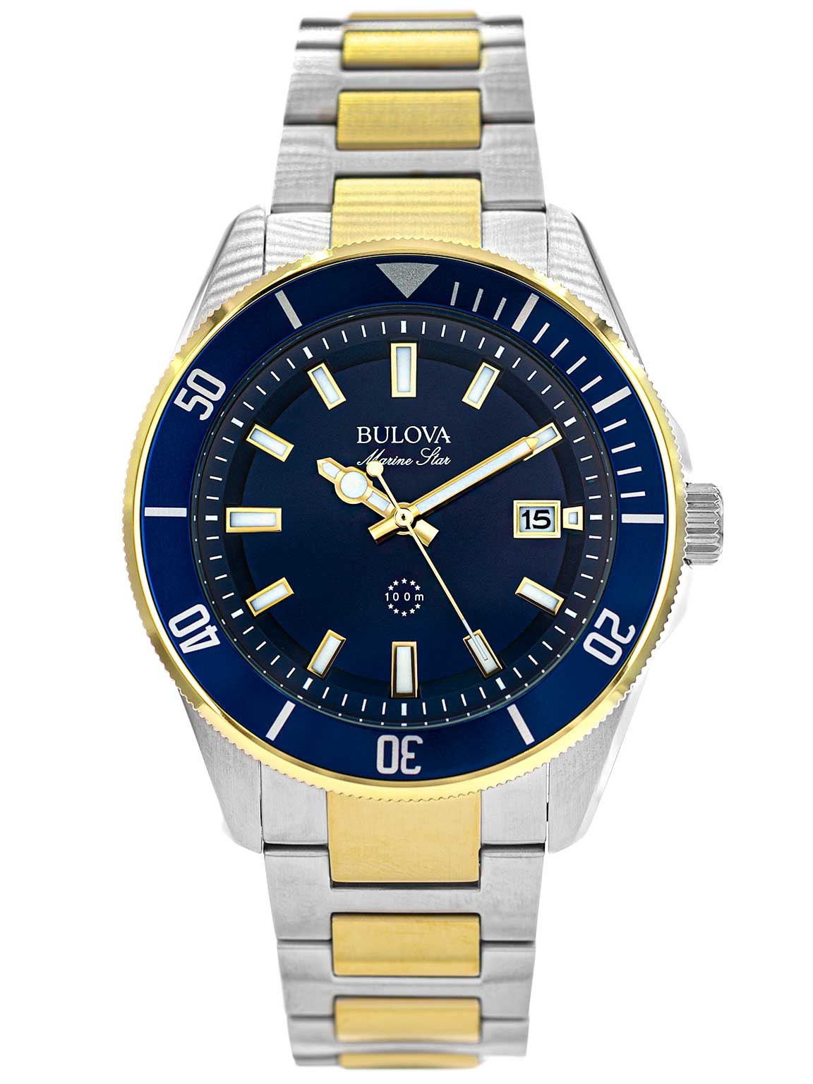 Zegarek Męski Bulova Marine Star 98B334 - CrazyTime.pl