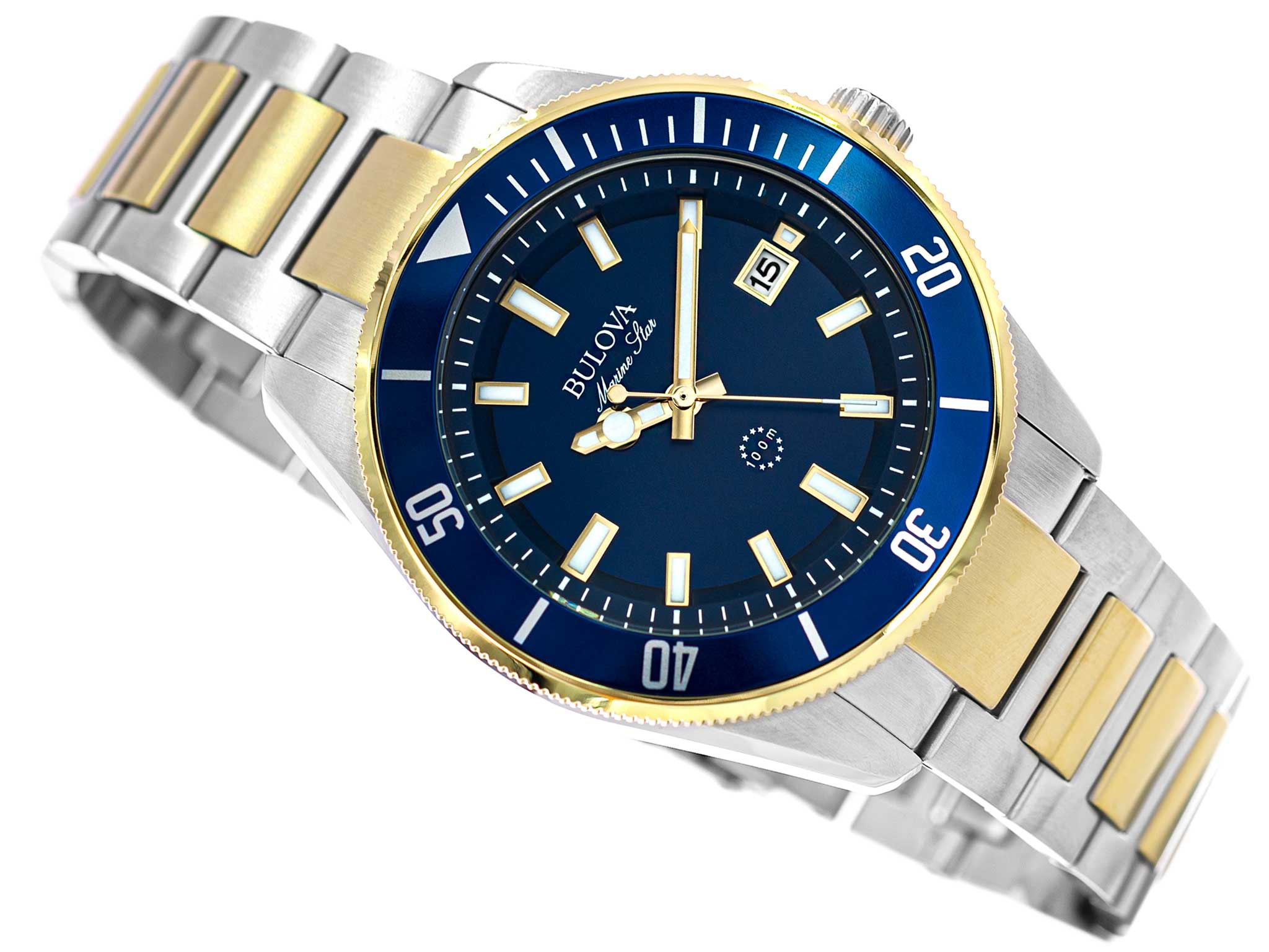 Zegarek Męski Bulova Marine Star 98B334 - CrazyTime.pl