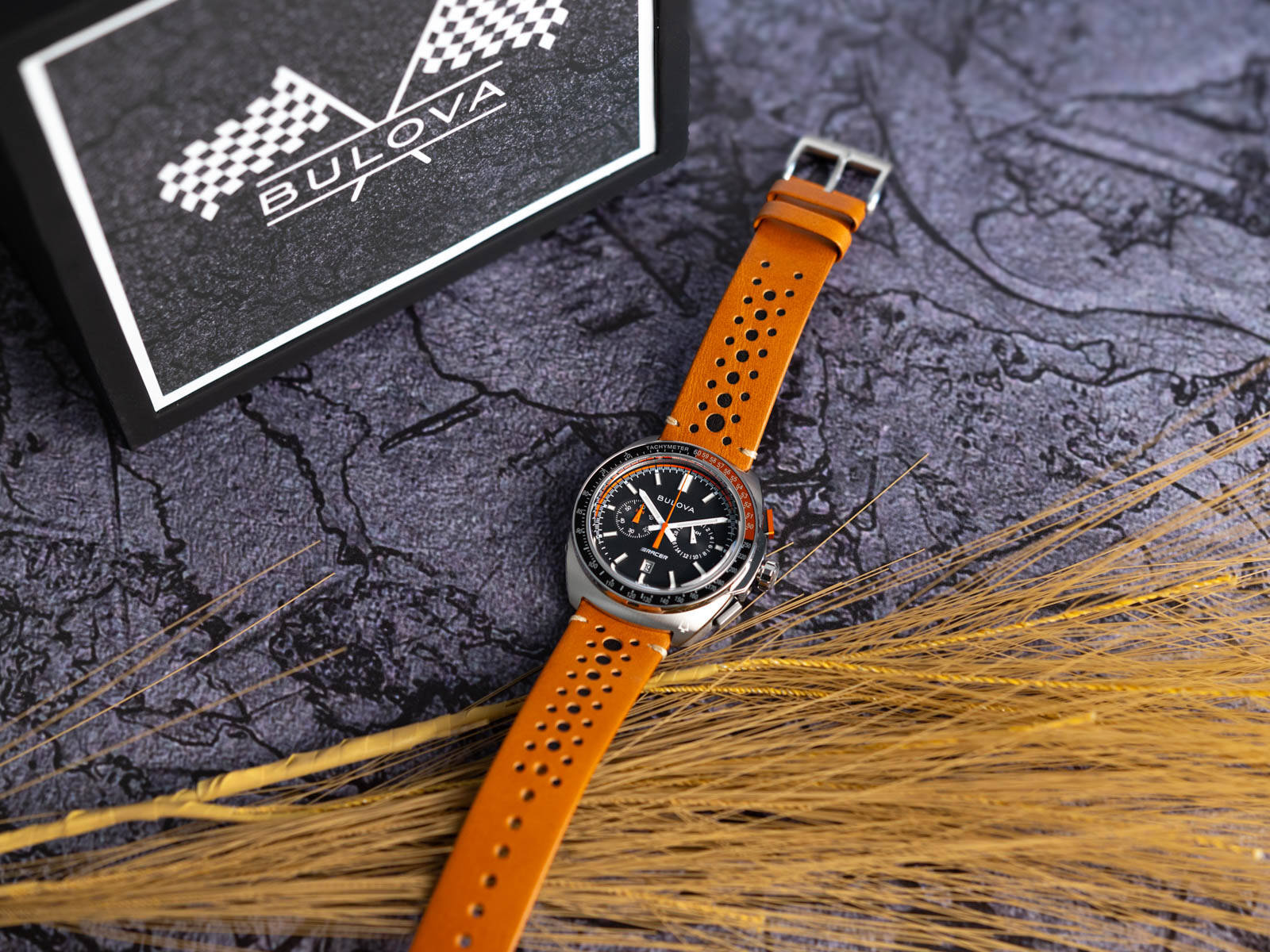 Zegarek Męski Bulova Racing Timepiece Chronograph 98B427 - CrazyTime.pl