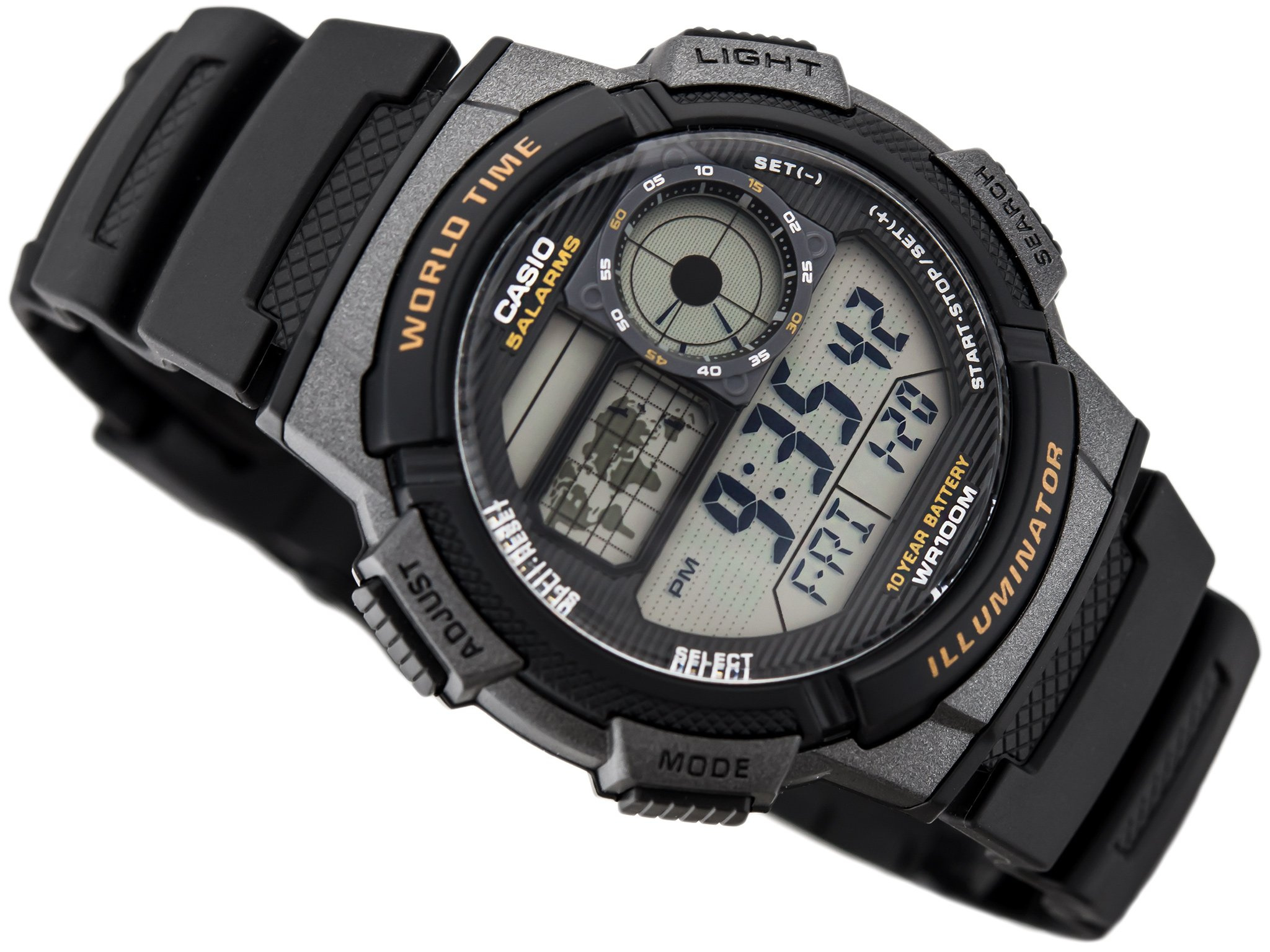 Zegarek Męski Casio AE-1000W-1AV - CrazyTime.pl