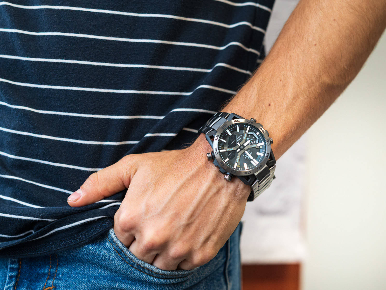 Zegarek Męski Casio Edifice ECB-2000DC-1AEF - CrazyTime.pl