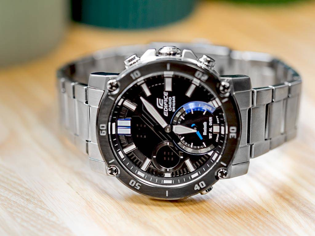 Zegarek Męski Casio Edifice ECB-20DB-1AEF - CrazyTime.pl