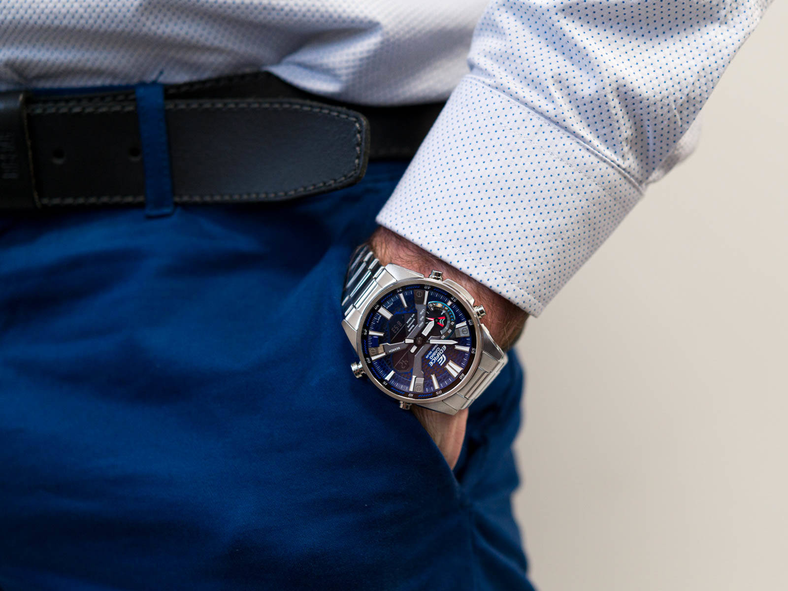 Zegarek Męski Casio Edifice ECB-S100D-2AEF - CrazyTime.pl