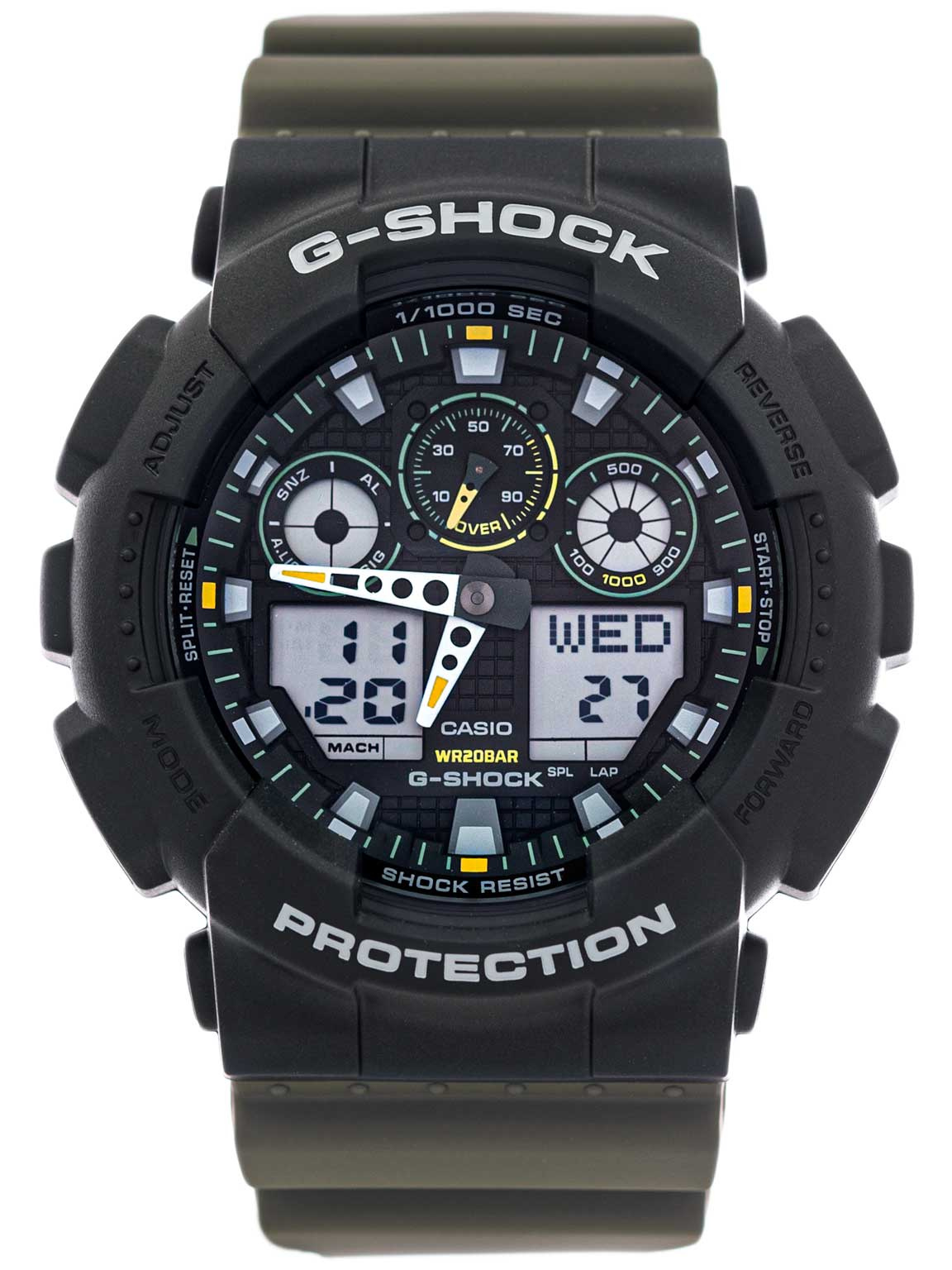 Casio G-Shock GA-100TU-1A3ER - CrazyTime.pl