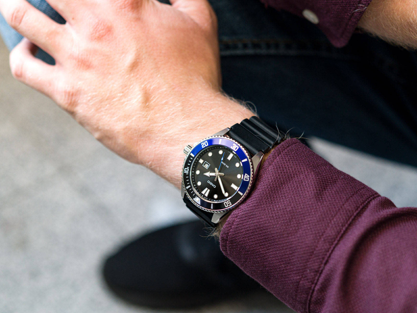 Zegarek Męski Casio MDV-107-1A2VEF - CrazyTime.pl