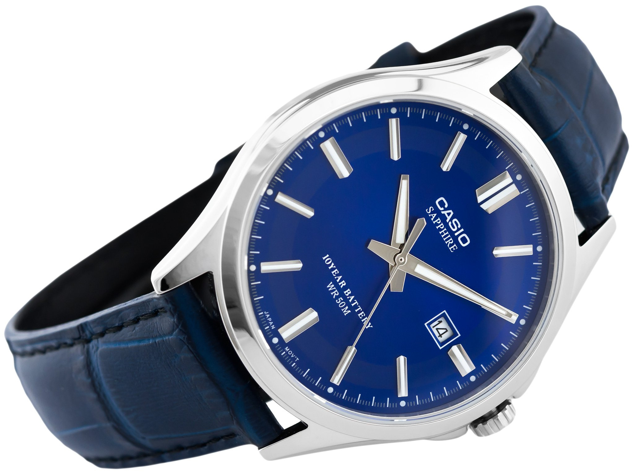 Zegarek męski CASIO MTS-100L 2AV - CrazyTime.pl