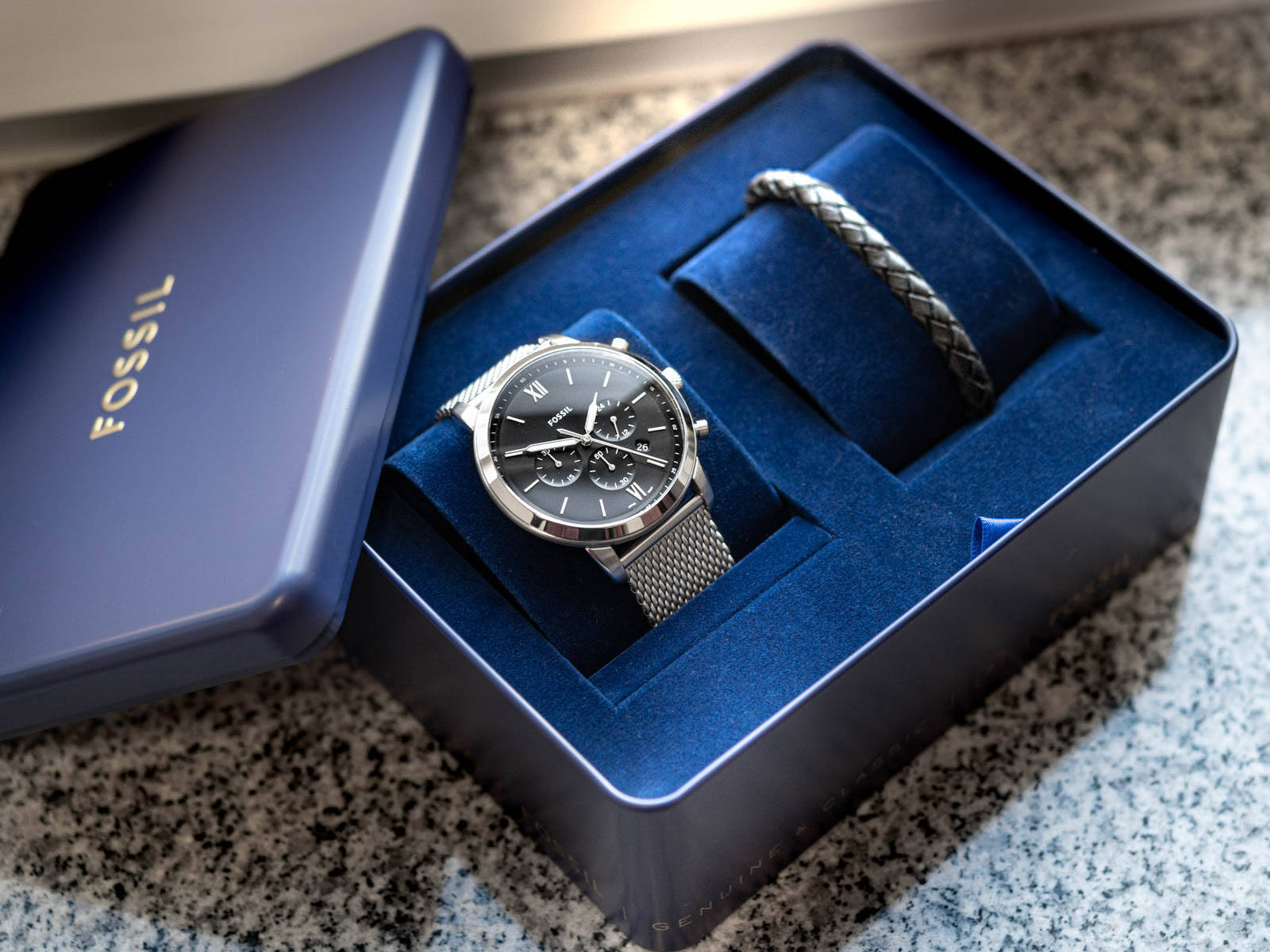 Zegarek Męski Fossil Neutra FS6021SET - CrazyTime.pl