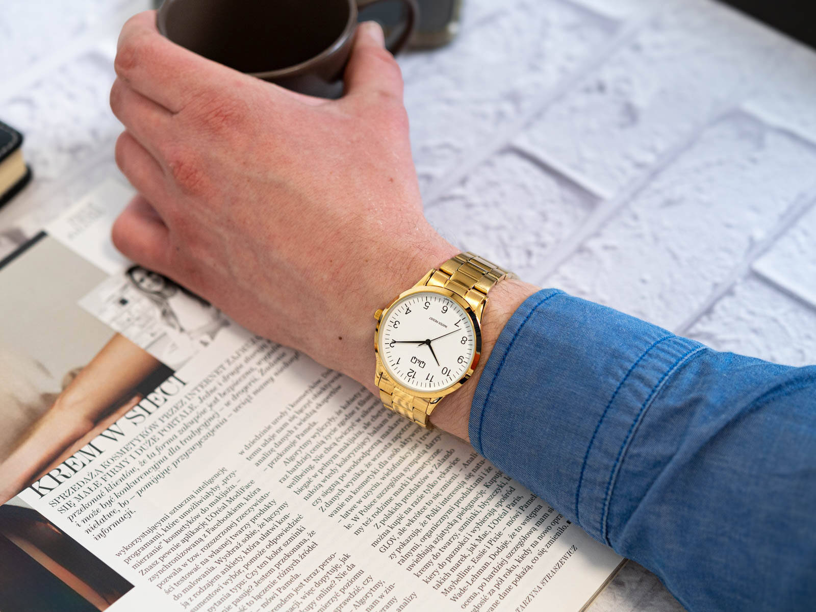 Zegarek męski Q&Q C08A-005PY - CrazyTime.pl