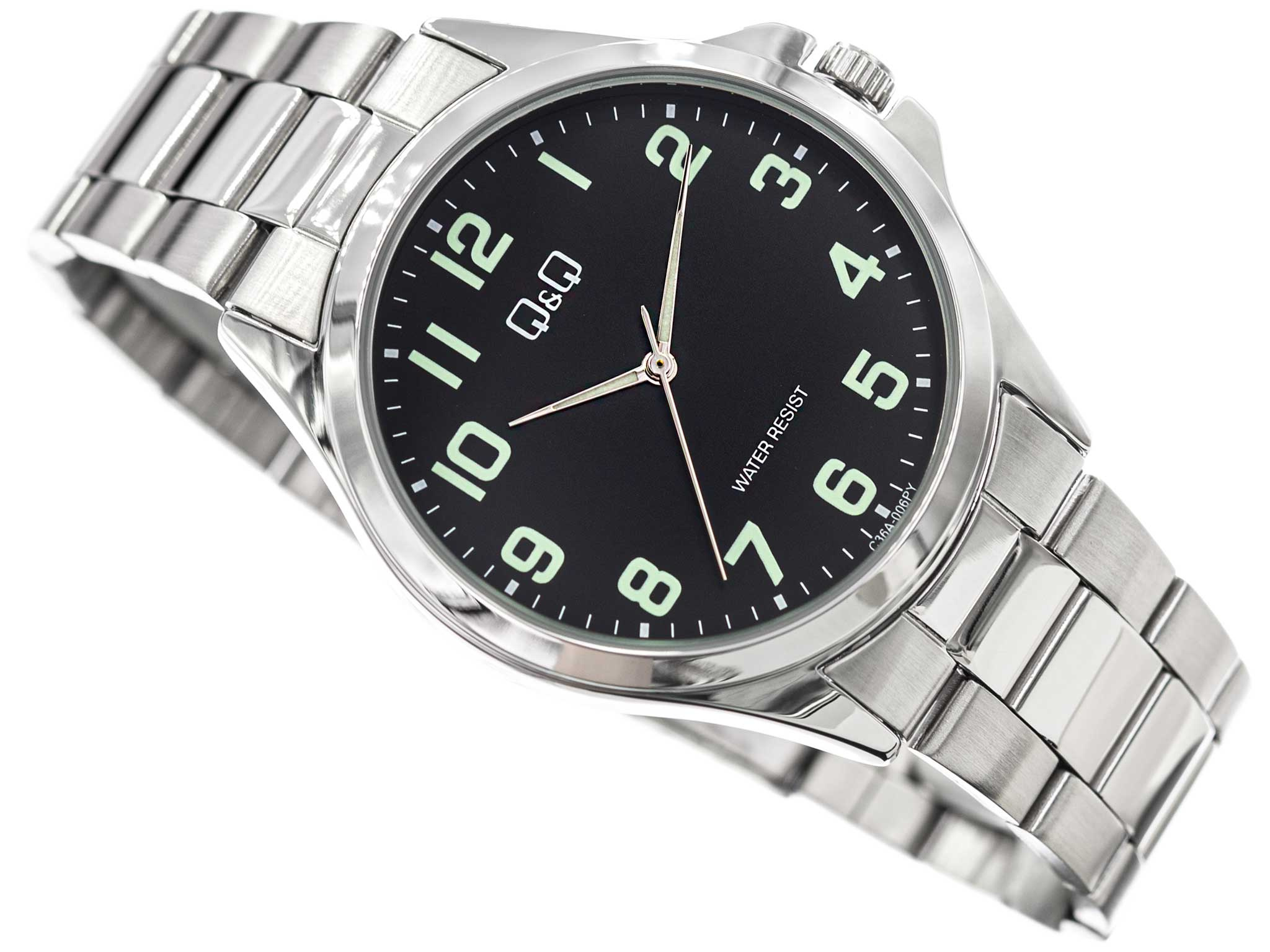 Zegarek męski Q&Q C36A-006PY - CrazyTime.pl