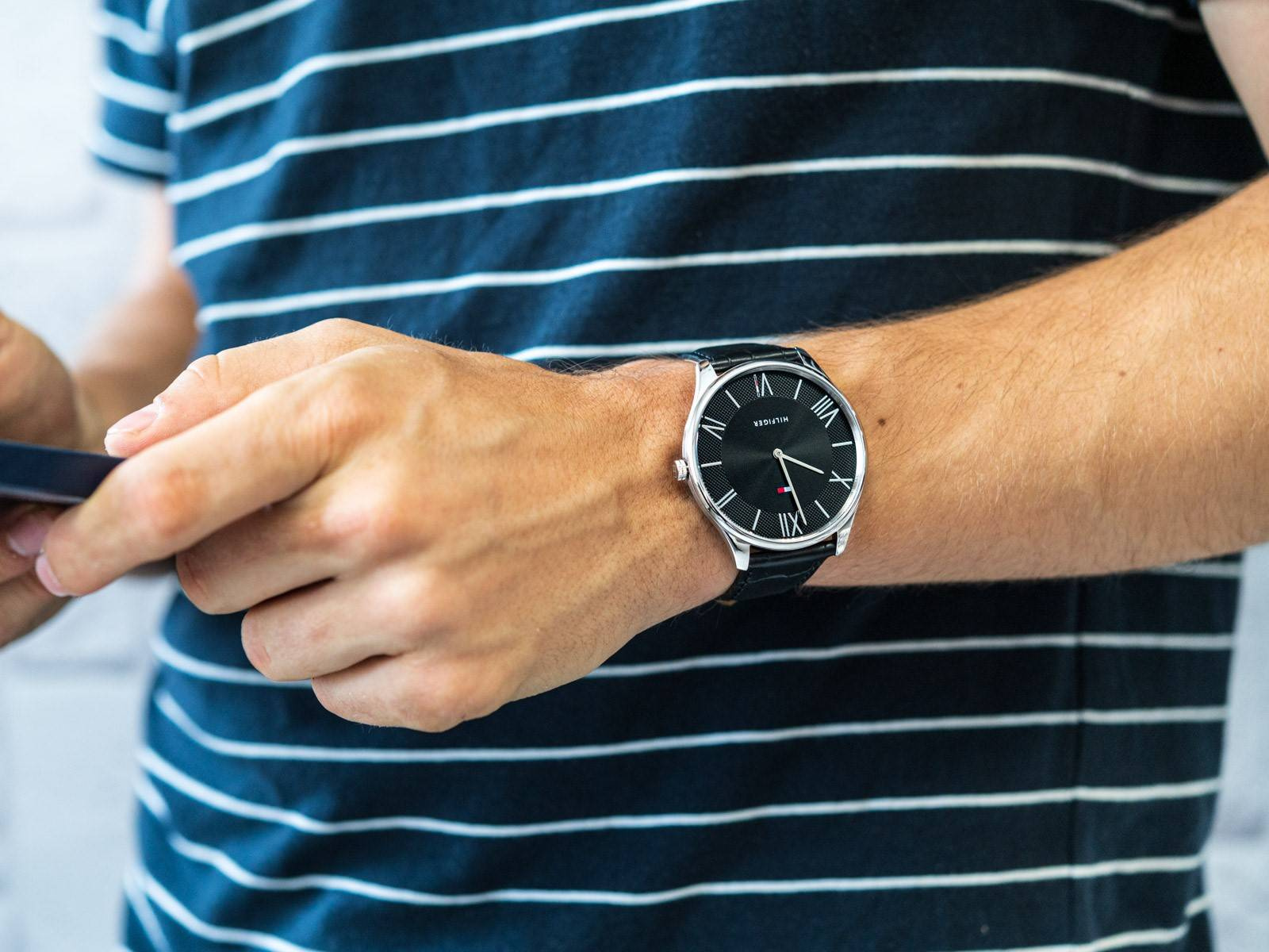 Zegarek Męski Tommy Hilfiger Becker 1710516 - CrazyTime.pl