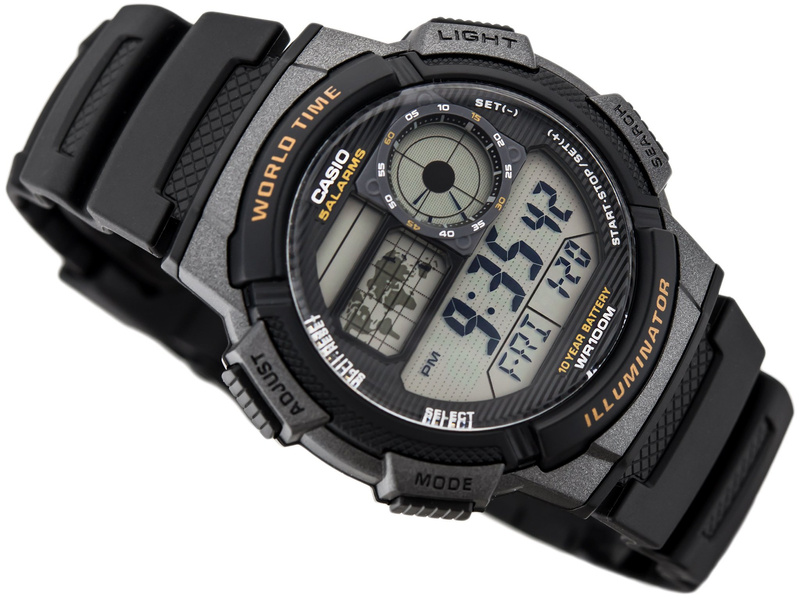 Zegarek Męski Casio AE-1000W-1AVEF - CrazyTime.pl